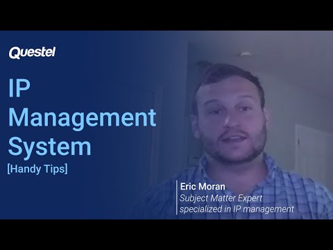 [Handy Tips] IP Management System with Eric Moran