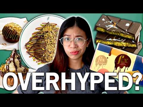 Reviewing VIRAL DUBAI CHOCOLATE BAR & DESSERTS: Worth It or Overhyped?