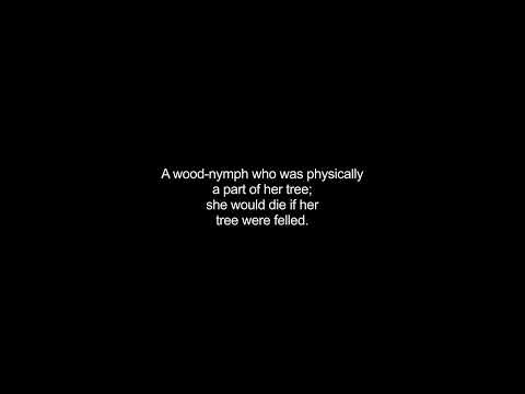 hamadryad video Dictionary meaning and pronunciation