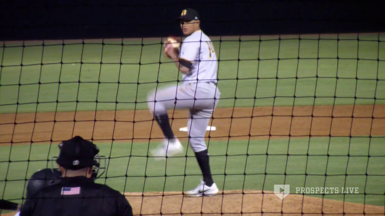 Luis Escobar - RHP, Pirates (Advanced-A) - (4-15-19)