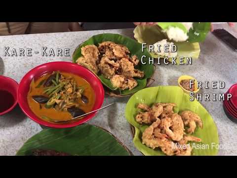 Filipino Foods at Palayisdaan, Lucena Quezon Philippines