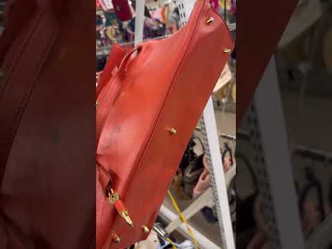 Is This A $12,000 Hermes Bag At The Thrift Store? #canada #shopping #vlog #fashion #anime #beautiful