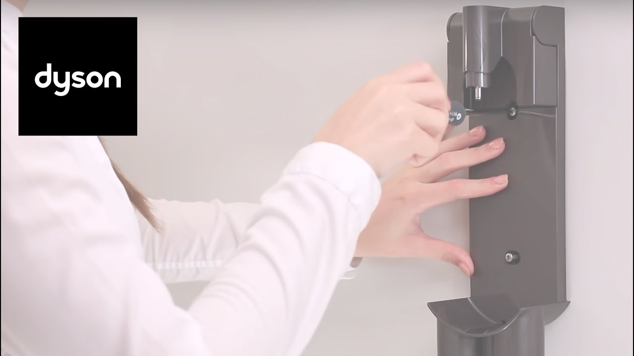 How to install the docking station for Dyson V7™ and V8™ cord-free vacuums | Quick setup guide