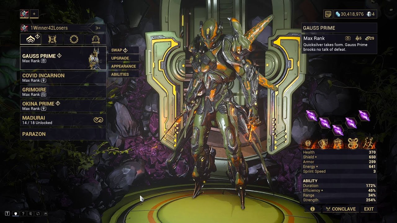 Gauss Max Speed Build Explained