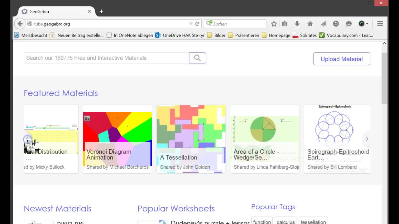 GeoGebra in Office Mix