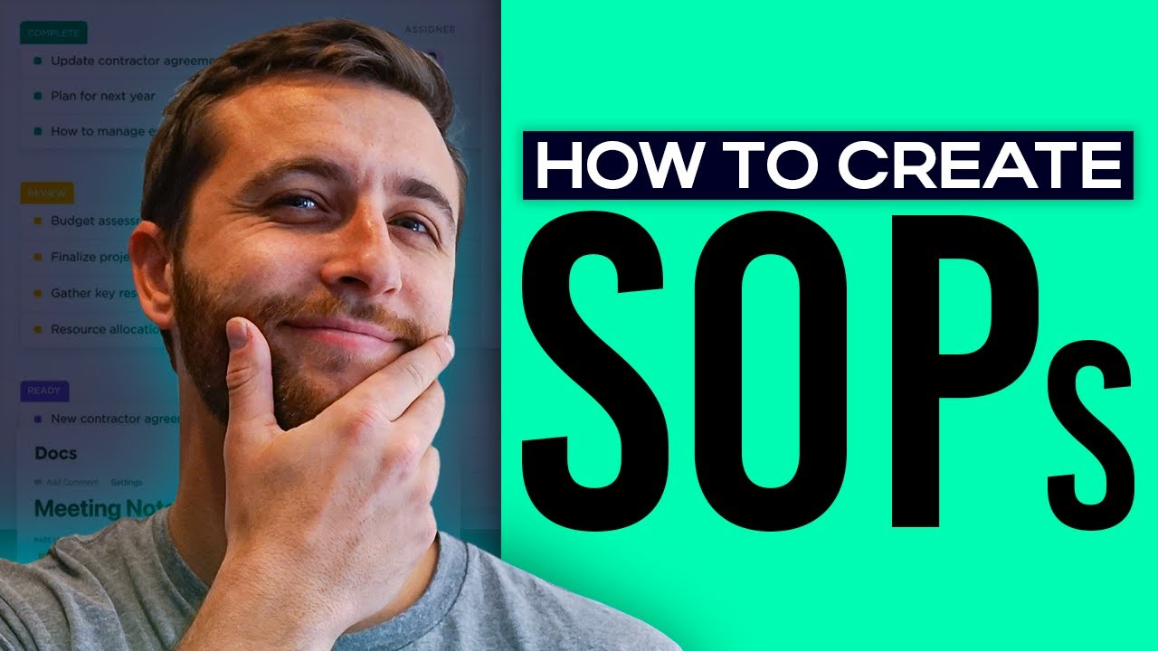 Creating SOPs: How To Write Standard Operating Procedures (Step By Step)