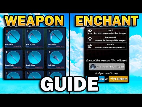 Weapon Ranks & Enchant Guide on Arise Crossover [BETA]