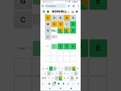 Find ALL the Wordle answers! (WordALL puzzle for 25 Dec 23) #speedsolving #wordpuzzle #wordgames