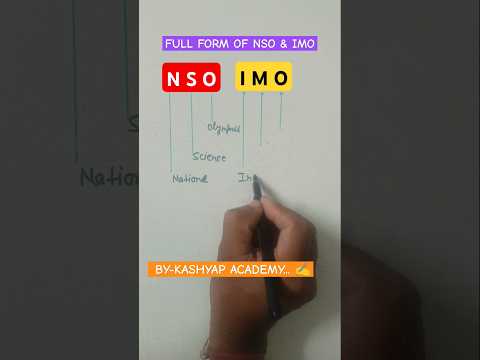 Full form of NSO & IMO | NSO & IMO Full form | NSO & IMO Meaning #nso #imo #science #mathematics