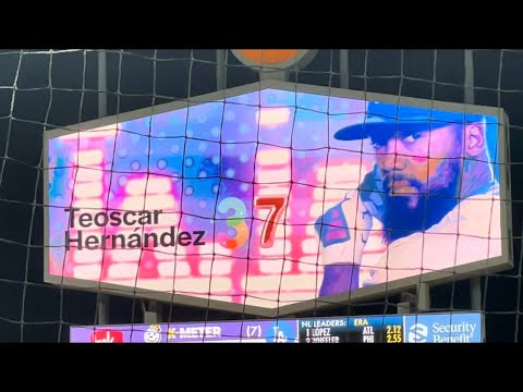 Teoscar Hernández Walk Up Song (1) 2024 LIVE (7/24/24)
