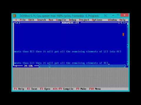 How to implement Merge Sort in c++