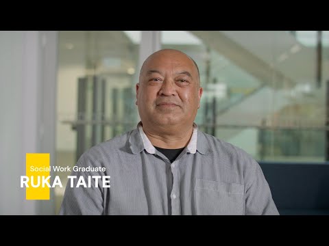 If you're passionate about Social Justice, study Social Work - Ruka Taite