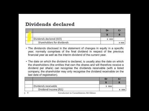 GS Chapter 4 video 2 General dividend principles
