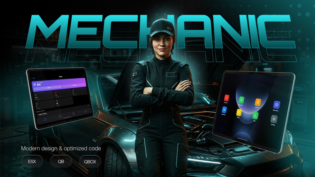 Code9 | All-in-One Mechanic System for FiveM