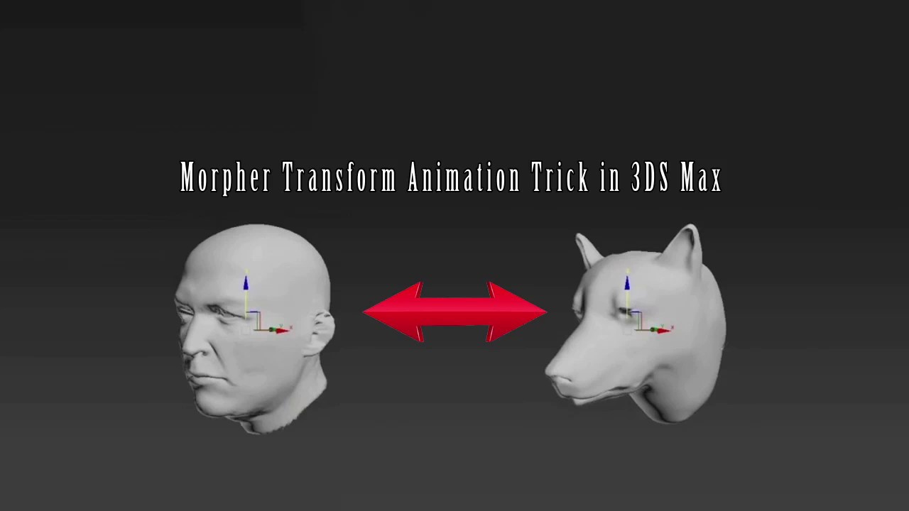Morpher Transform Animation Trick in 3DS Max