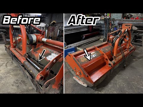 Saving a rotten flail mower!