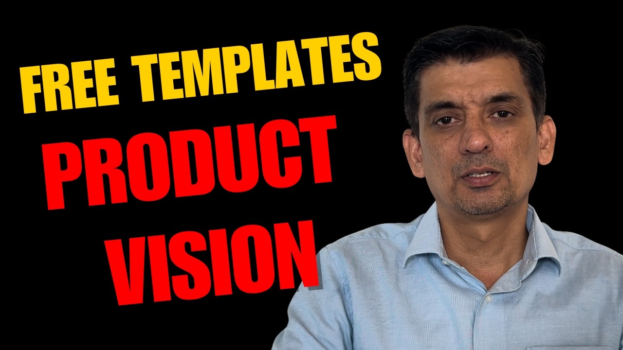 HOW TO WRITE PRODUCT VISION | FREE TEMPLATES