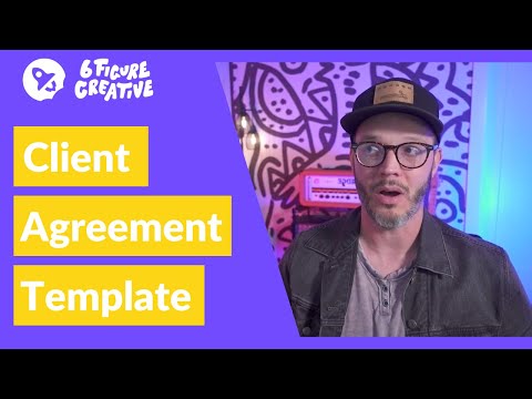 Here's A Client Agreement Contract That Actually Looks Amazing | Free Template