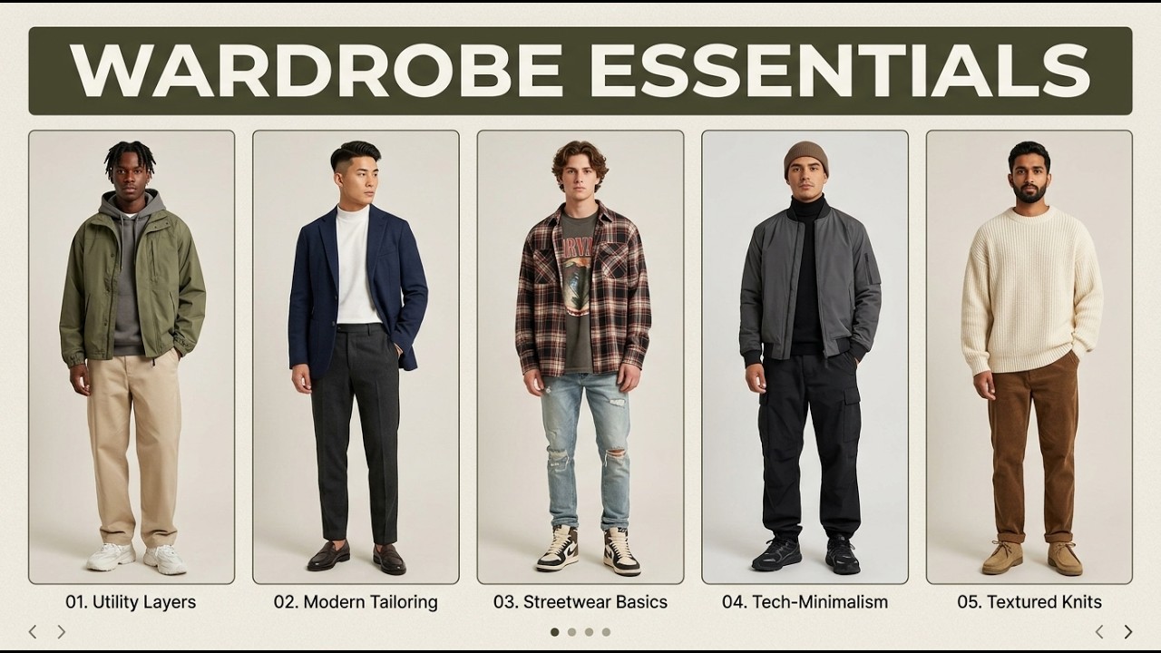 20 Men's Fashion Trends for Minimalist Style #mensstyle #mensfashion #styleover30 #30sstyle #me...