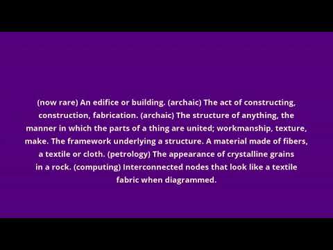 what is the meaning of fabric