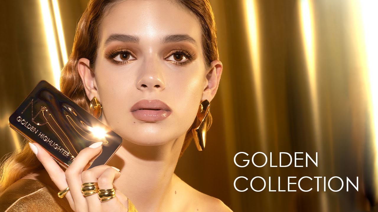 HOW TO: Golden Smokey Halo Eye Makeup ft. The ND GOLDEN COLLECTION | Natasha Denona Makeup