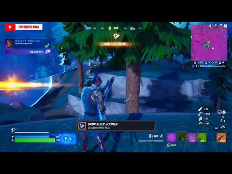Collect ammo Fortnite MEGA Trials Quests Treasure Hunting