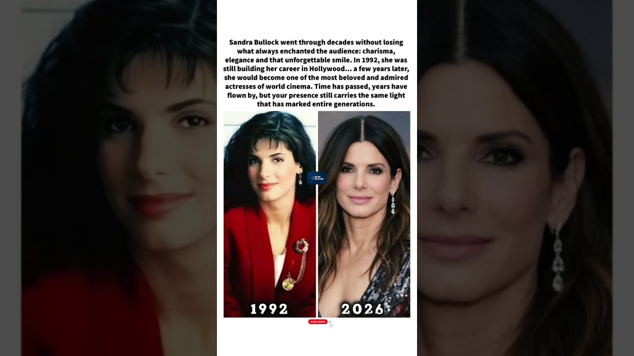 Sandra Bullock Through the Years 😳 Fans Celebrate Her Timeless Charm & Elegance #fyp#ytshortsfypage