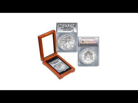 2016 SP70 ANACS SatinFinish Silver Eagle Dollar Coin