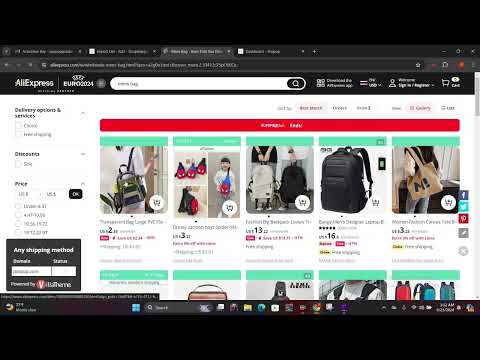 How to import product from aliexpress to your porpop store