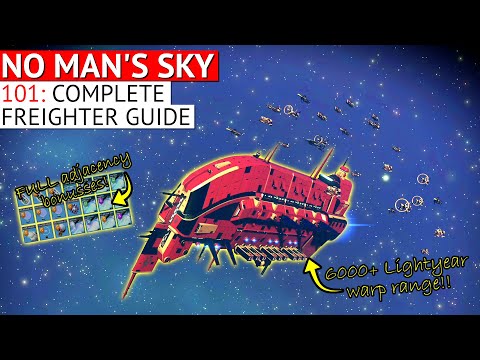 How to Fully Upgrade your Freighter in No Man's Sky