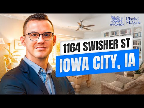 Iowa City Real Estate Tour: Top Floor Corner Condo in Iowa City's Peninsula Neighborhood