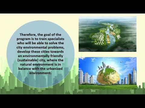 Master Degree Program "Urban Ecology"