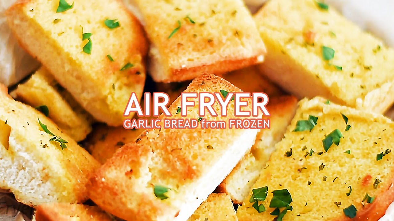Air Fryer Frozen Garlic Bread | Perfectly Crispy & Delicious!