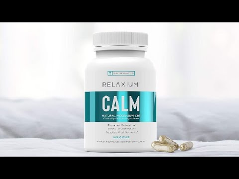 Relaxium Calm Non Habit Forming All Natural Stress Relief Supplement Review, SEEMS TO WORK SOMEW