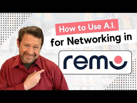 How to Use A.I. for Networking Recommendations with Remo Virtual Events