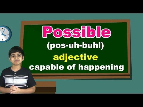 Synonyms for Words | Possible