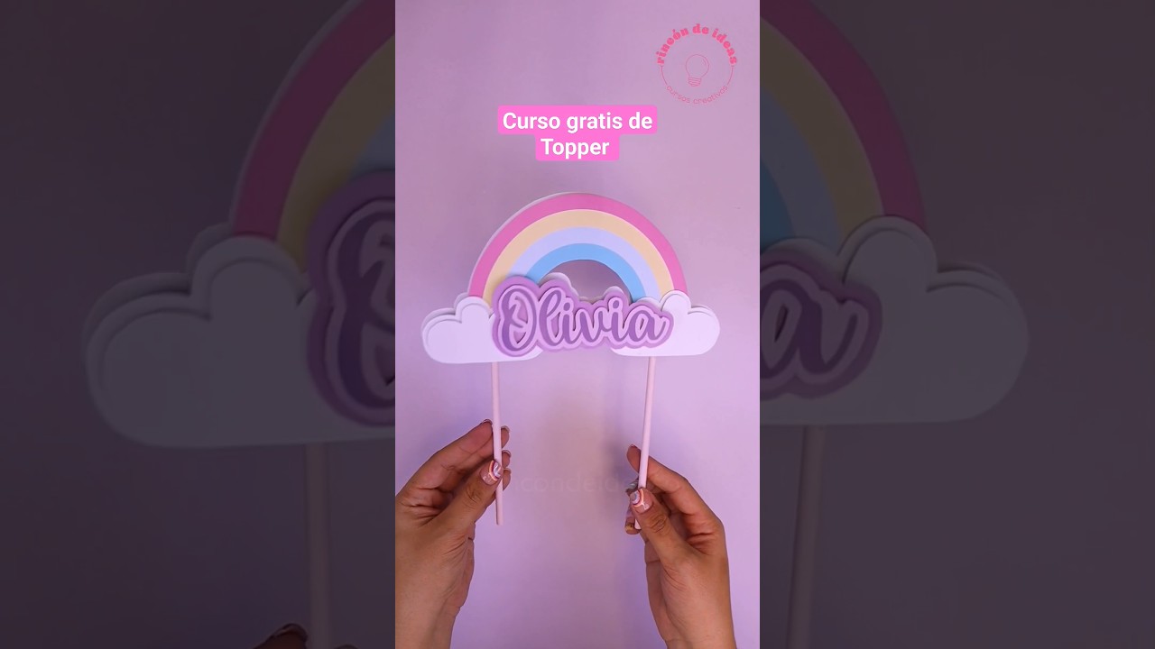 Curso gratis de Topper #diy #candybar #craft