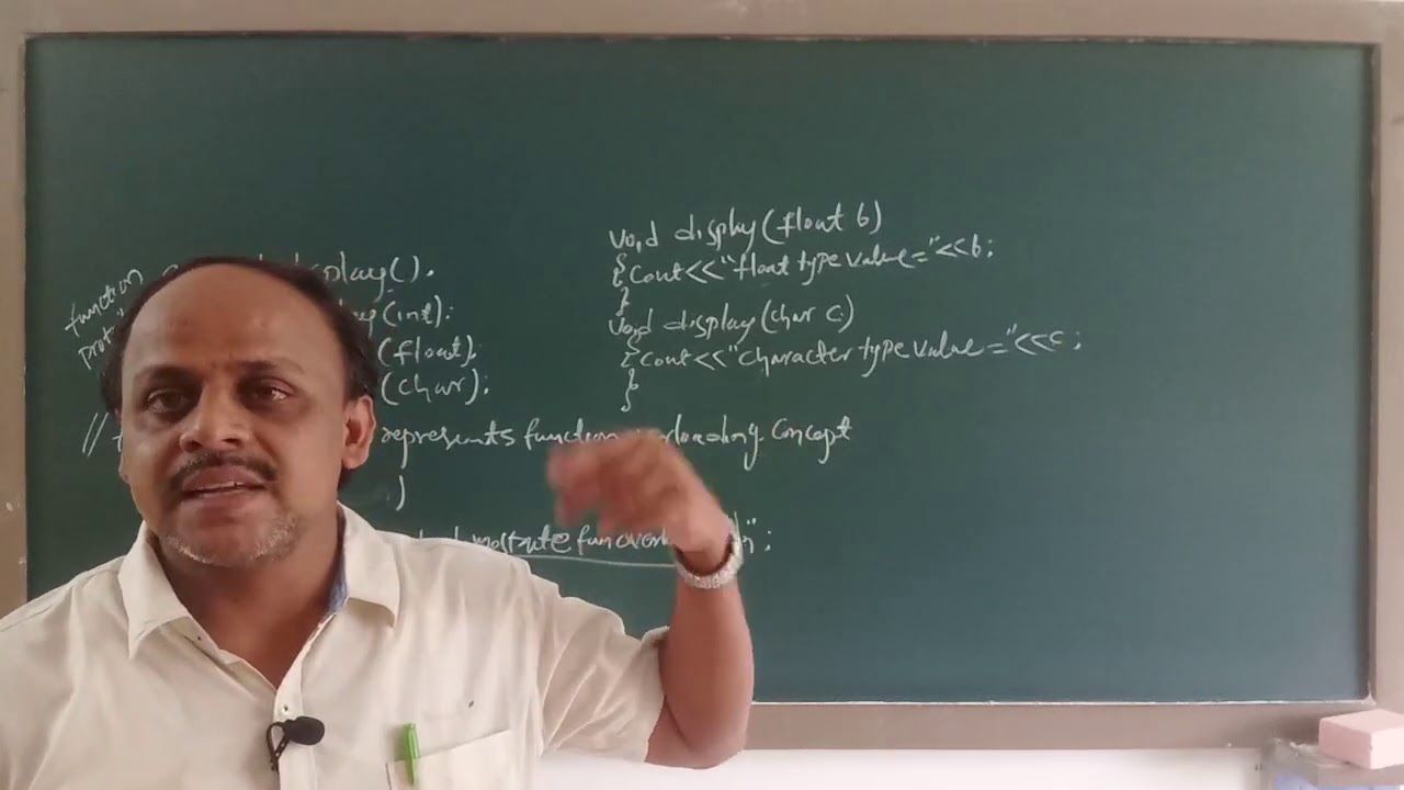 CHAPTER-08:  FUNCTION OVERLOADING PART-2