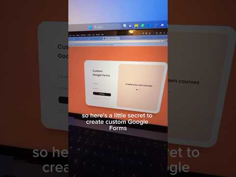 Custom google forms for SEO boost? ???? #webdevelopment #customgoogleforms #css