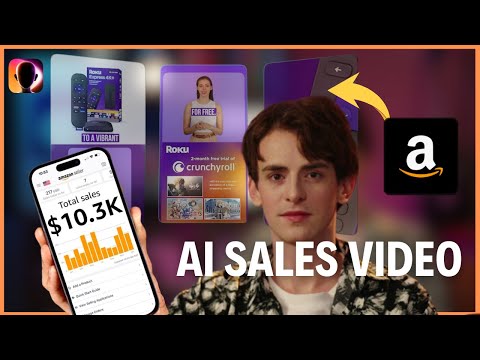 AI product video maker: Turn Amazon Url to Sales Video with AI