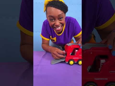 Meekah Toy Firetruck Unboxing 🚒 #blippi #meekah #toys #shorts Meekah Kids Videos