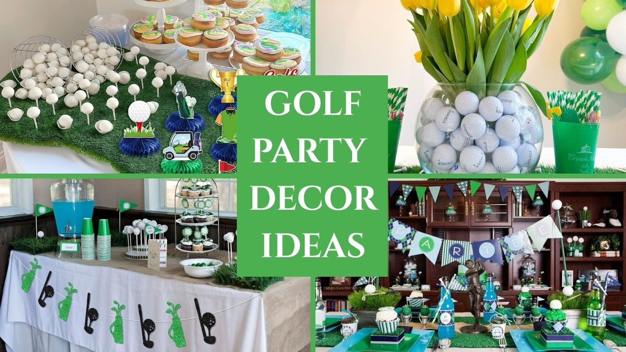 Par Tee 202 DIY Golf Party Decoration Ideas 2025 Golf Themed Birthday Party Ideas