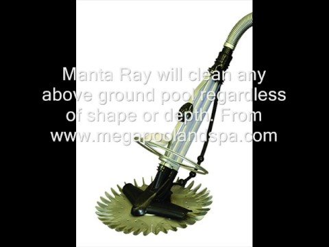 Manta Ray Above Ground Swimming Pool Cleaner – Great Vacuum at a Cheap ...