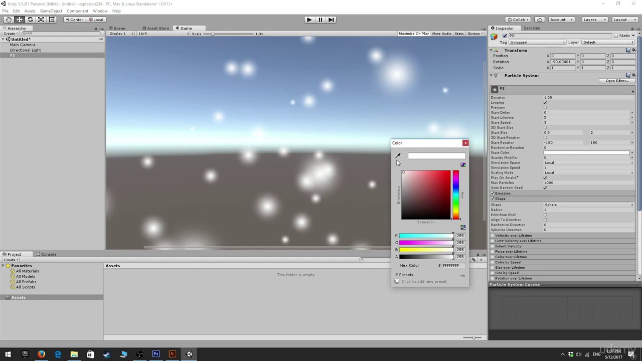 Introduction To Particle Systems - Unity Tutorial Part 1