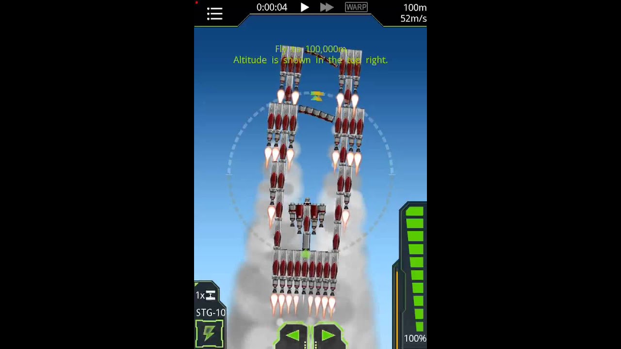 SimpleRockets - Blast Off Practice [Failed]