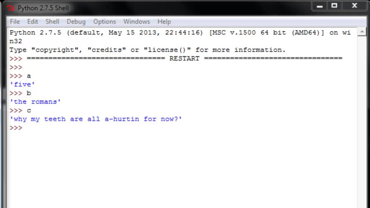 Learn Python Programming Tutorial 5 | Introduction to Strings