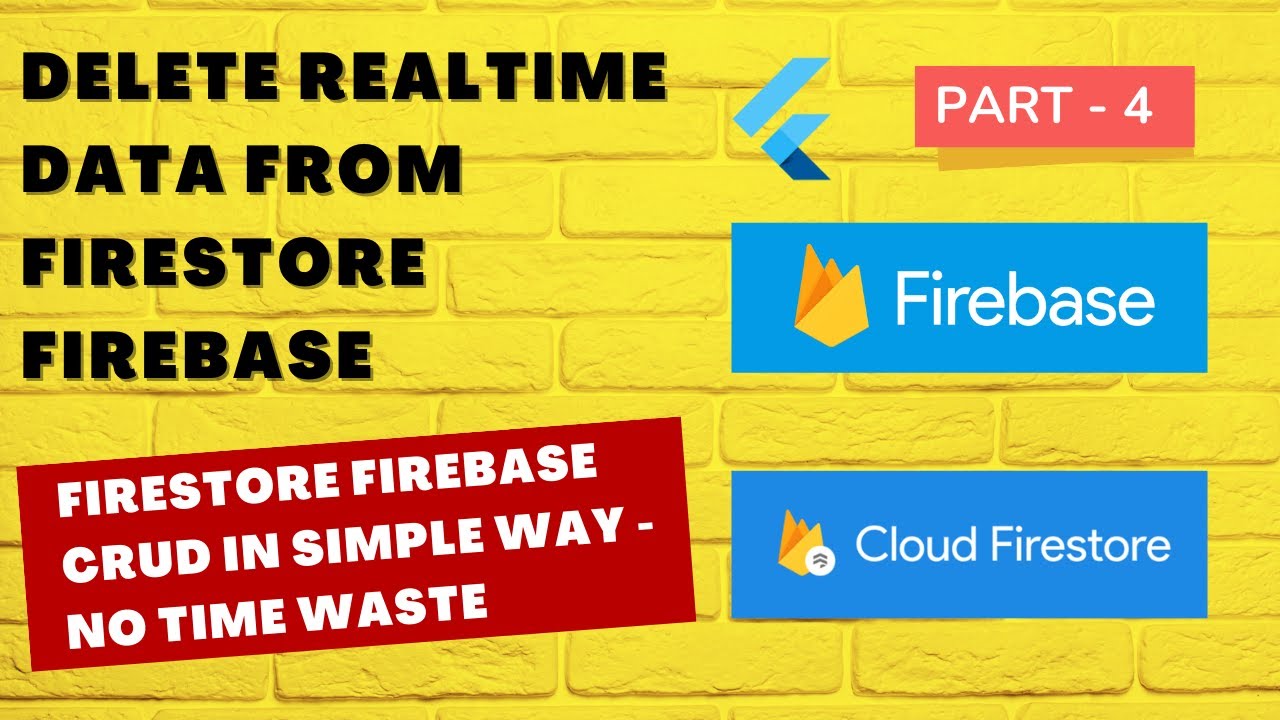 Flutter Delete data from firebase Delete data from firebase Realtime database Firebase CRUD Part 4