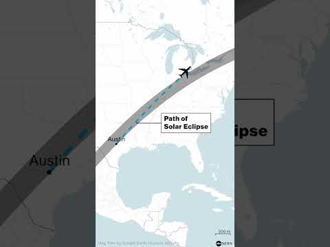 Delta offering special flight to view total solar eclipse along the path of totality