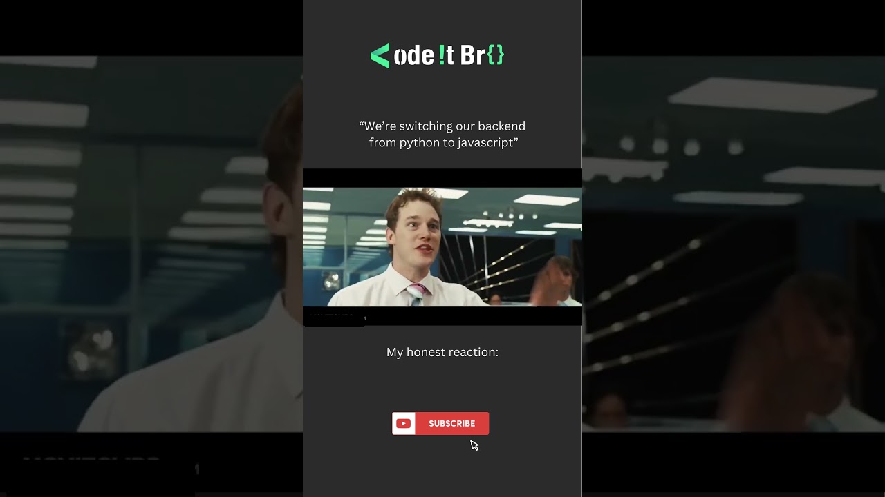 #tiktokeffects Replacing Python With JavaScript | #coding #programming #memesvideo