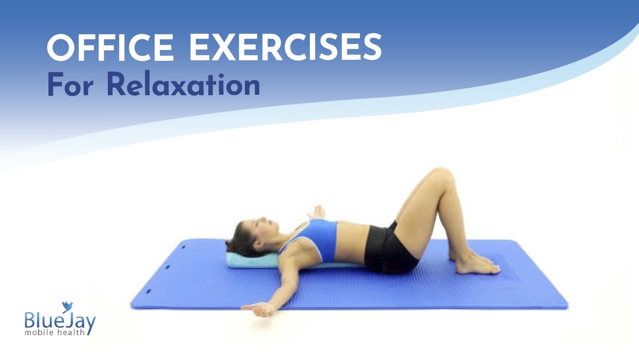 Supine Pectoral Stretch With Thoracic Extension | Office Exercises For Relaxation
